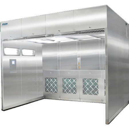 100 Lab Clean Room Weigh Booth Negative Pressure Dispensing Booth ...